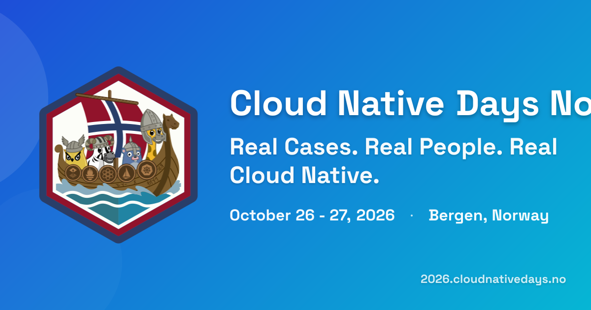 Cloud Native Days - A community-driven Kubernetes and Cloud conference